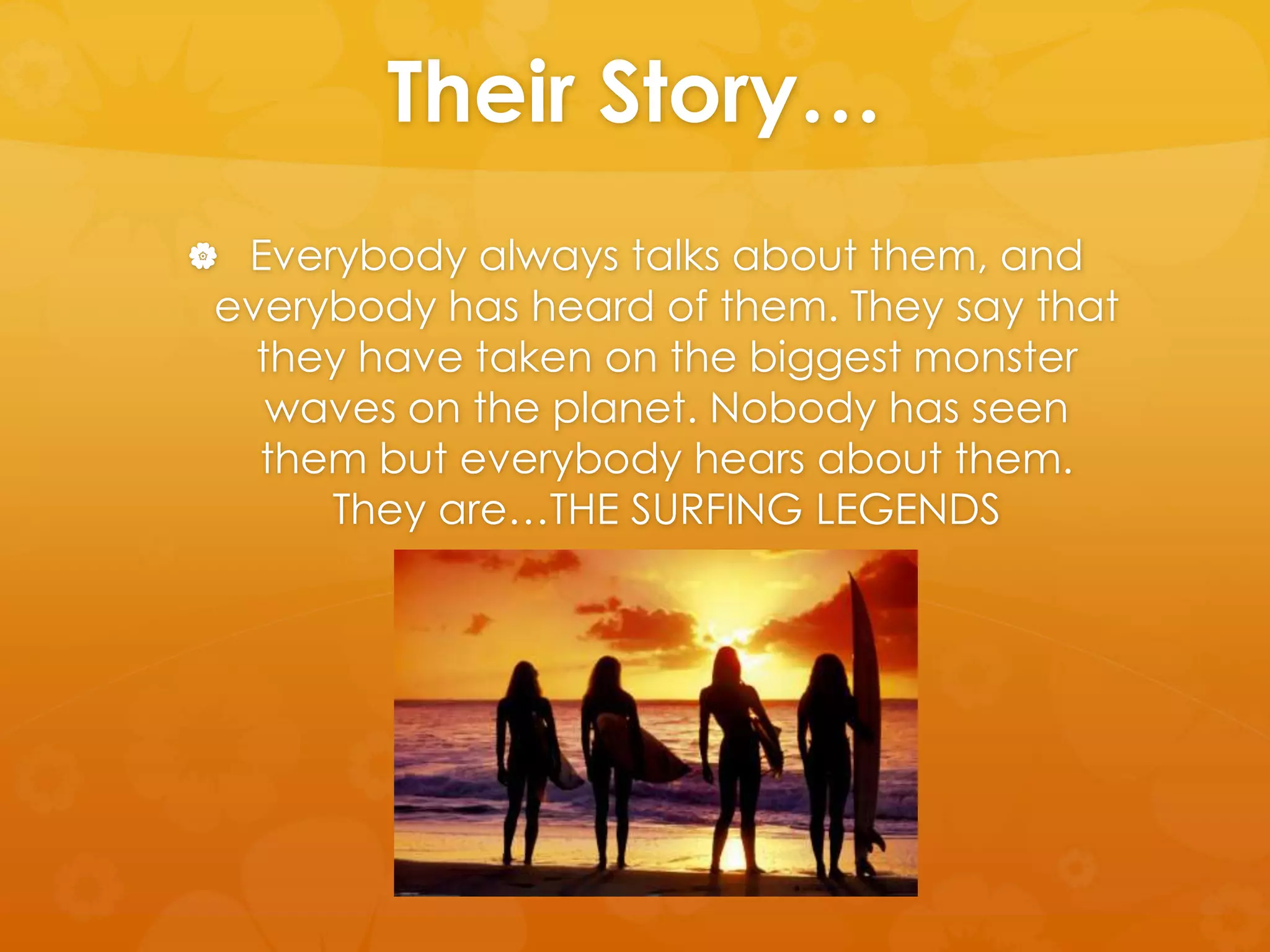 Surfing legends final | PPT