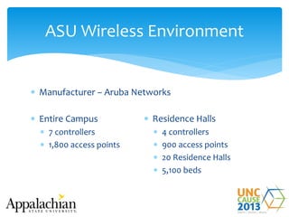Surfing the Tsunami: Residence Hall Wireless Devices | PPTX