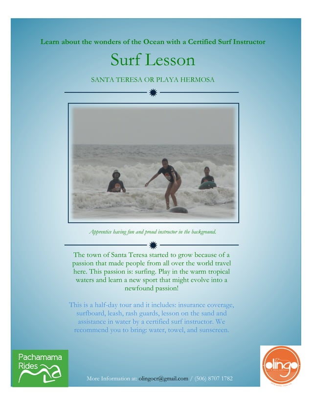 Surf lesson | PDF