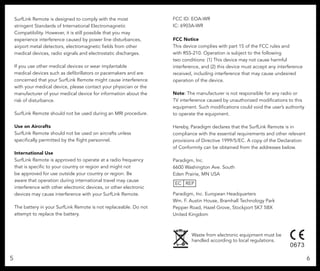 Surf link adv_remote_manual | PDF