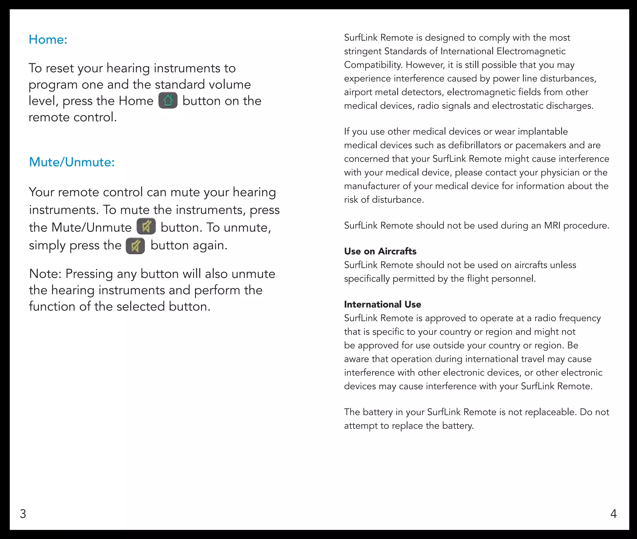 Surf link int_remote_manual | PDF