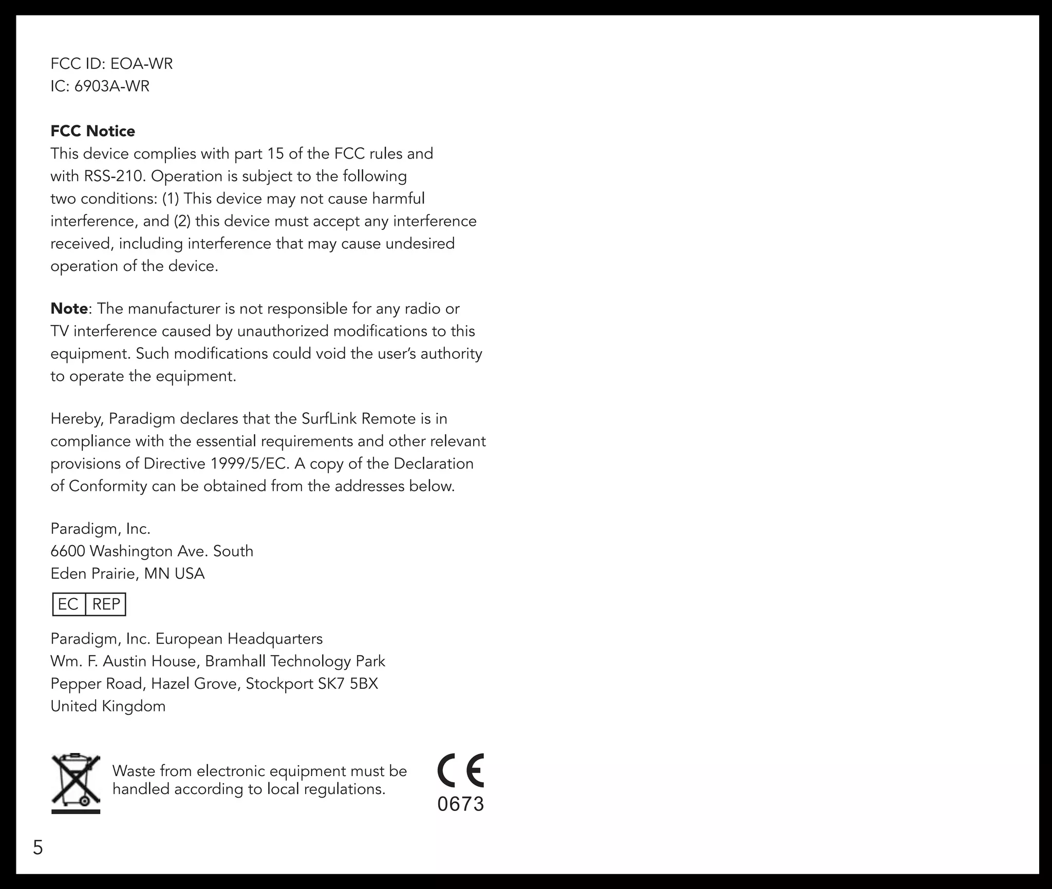 Surf link int_remote_manual | PDF