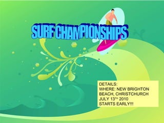 Surf powerpoint | PPT
