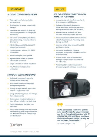 Surfsight brochure | PDF