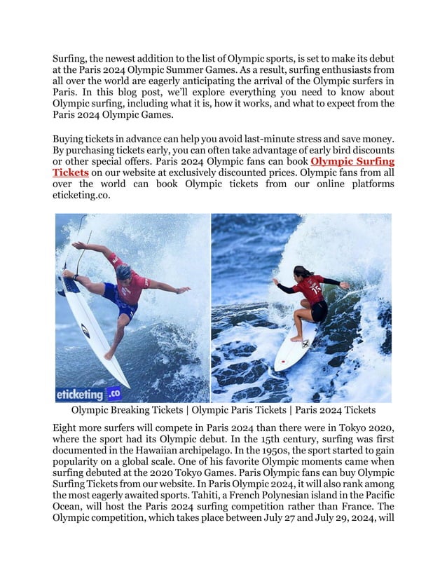 Surf's Up at Paris 2024 All You Need to Know About Olympic Surfing.pdf