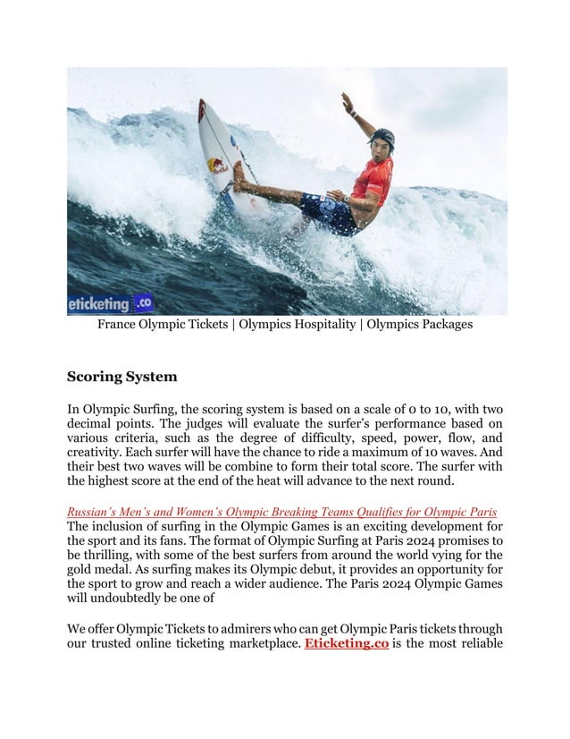 Surf's Up at Paris 2024 All You Need to Know About Olympic Surfing.pdf