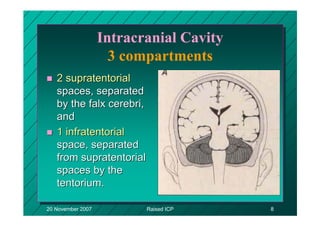 Surg351 presentation and management of raised intracranial pressure | PDF