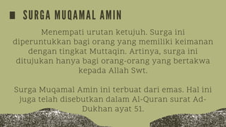 PRESENTASI SURGA NERAKA | PDF