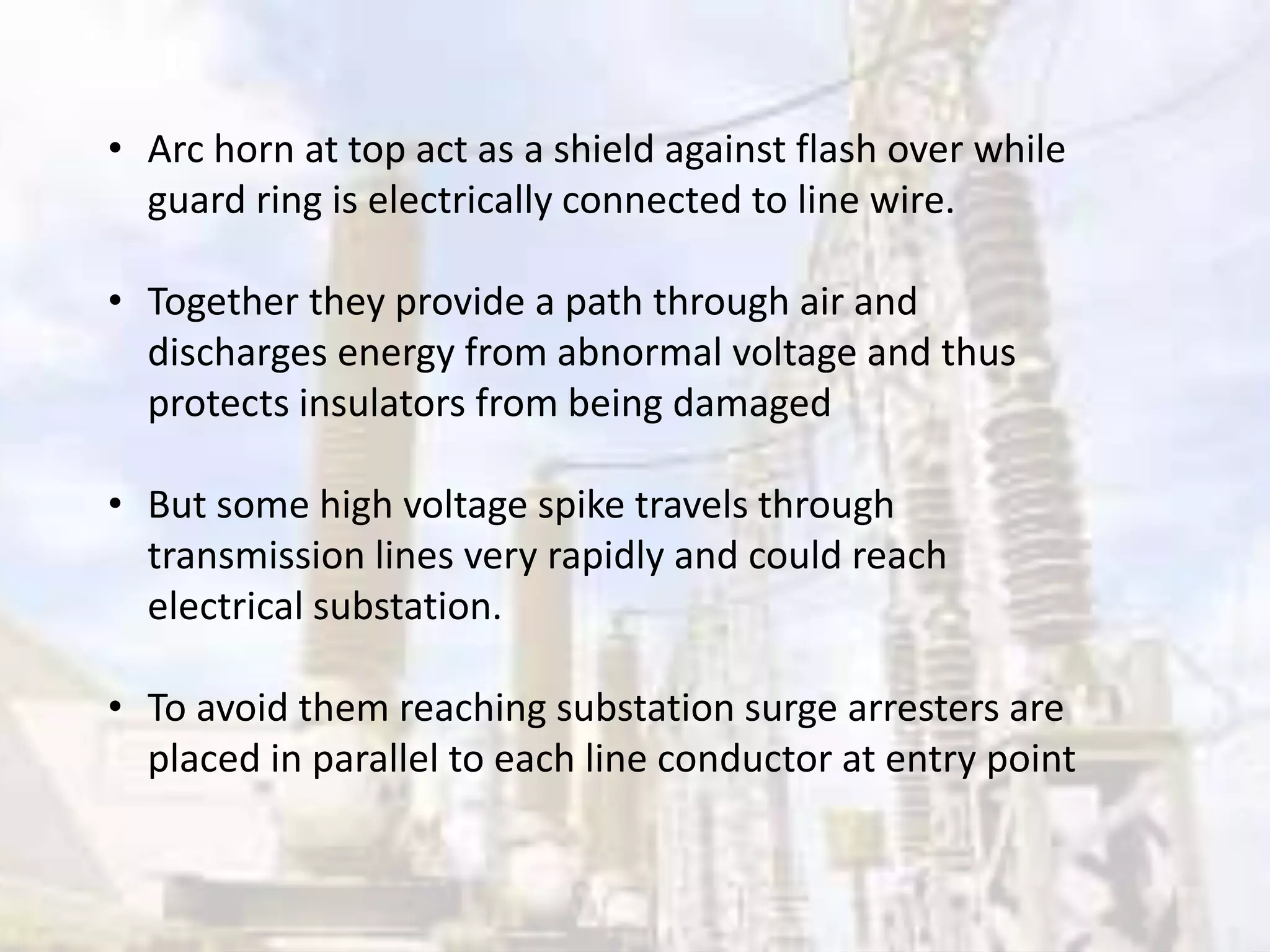 Surge arrester ppt | PPTX