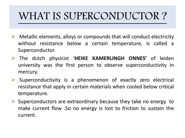 Surge current protection using superconductor ppt | PPTX