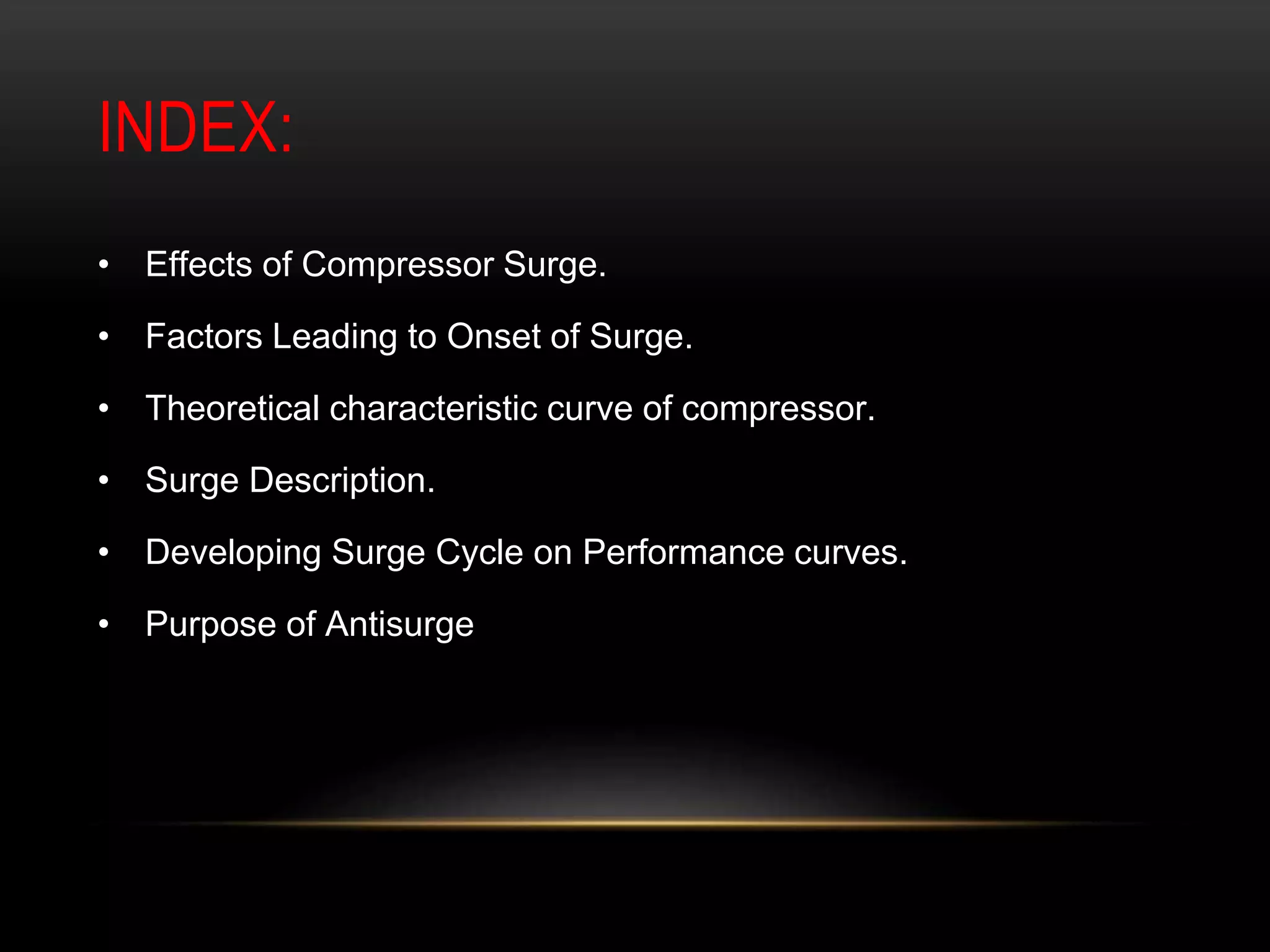 Surge in compressors | PPTX | Physics | Science