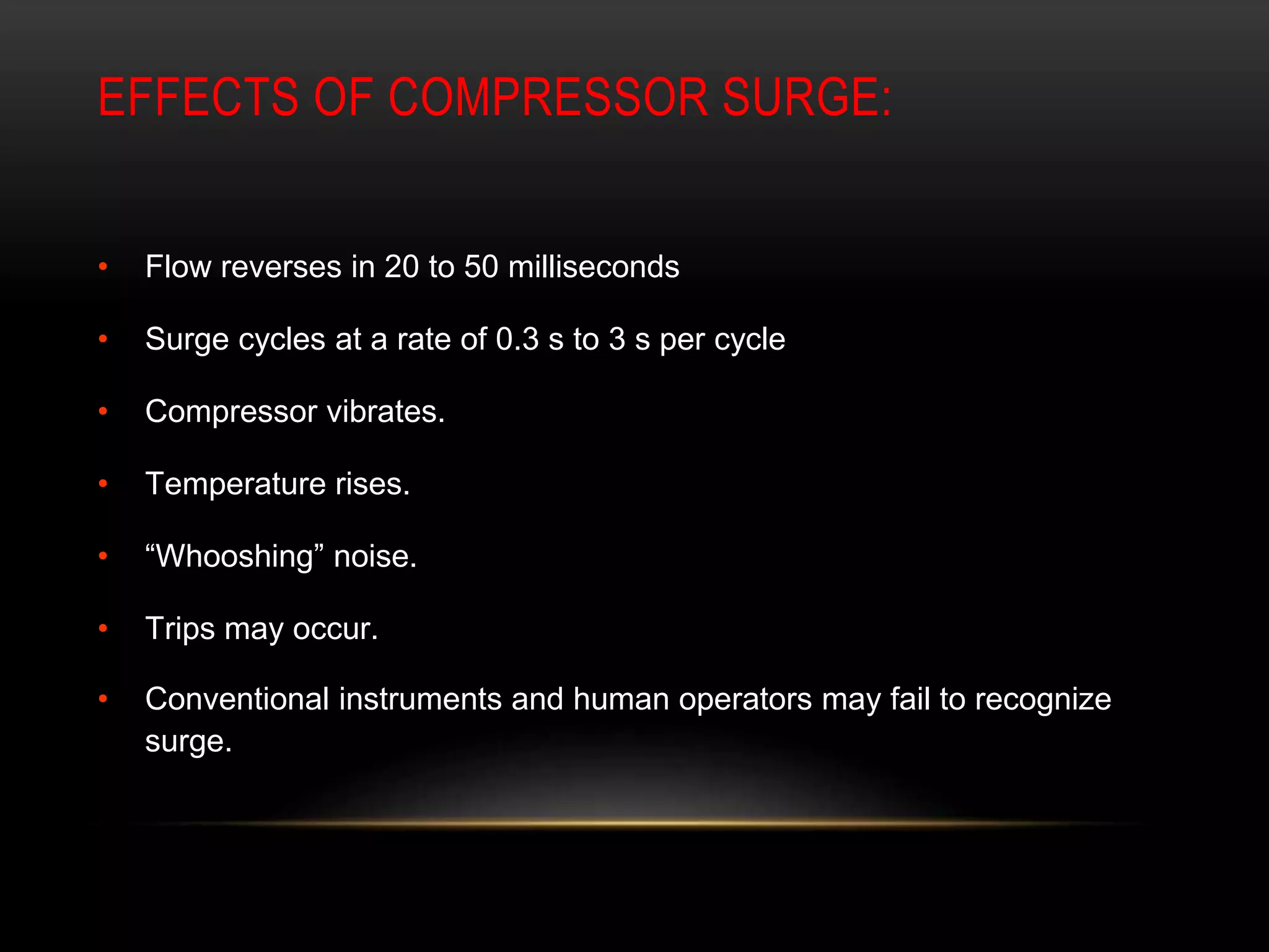 Surge in compressors | PPTX