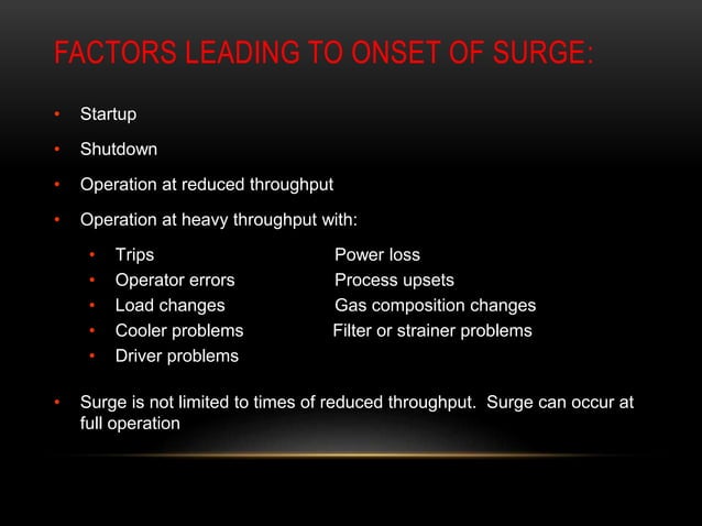 Surge in compressors | PPTX | Physics | Science