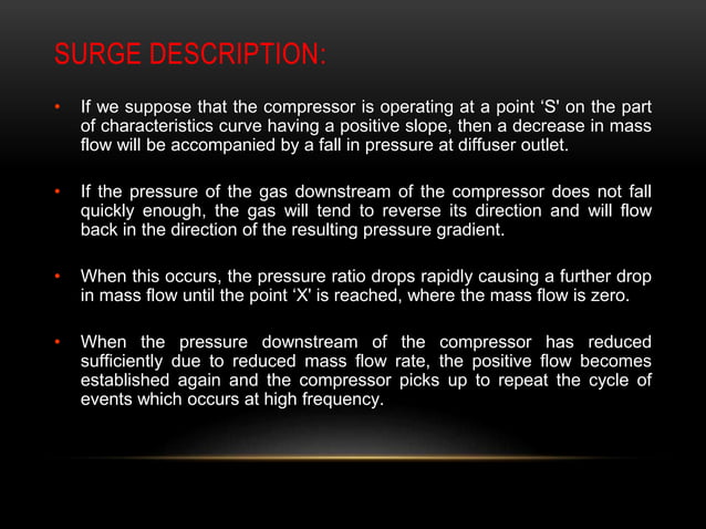 Surge in compressors | PPTX | Physics | Science