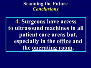 Surgeon Performed Ultrasound Privileges, Competency And Practice | PDF