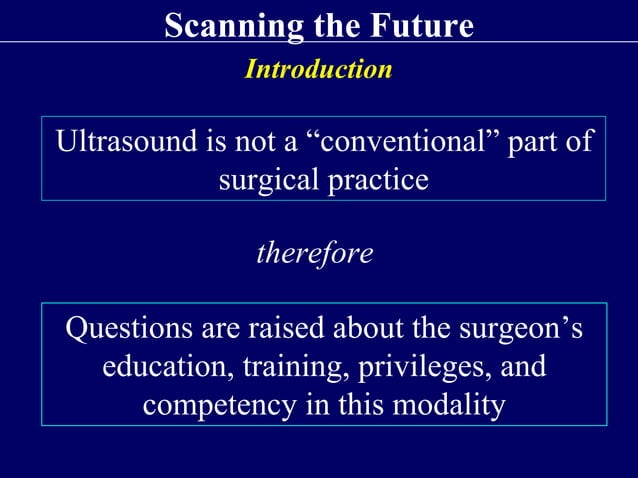 Surgeon Performed Ultrasound Privileges, Competency And Practice | PDF