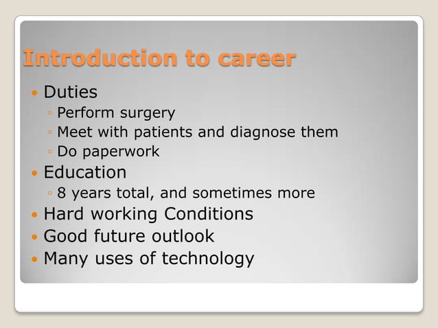 Surgeon powerpoint | PPTX | Surgery | Medical Health