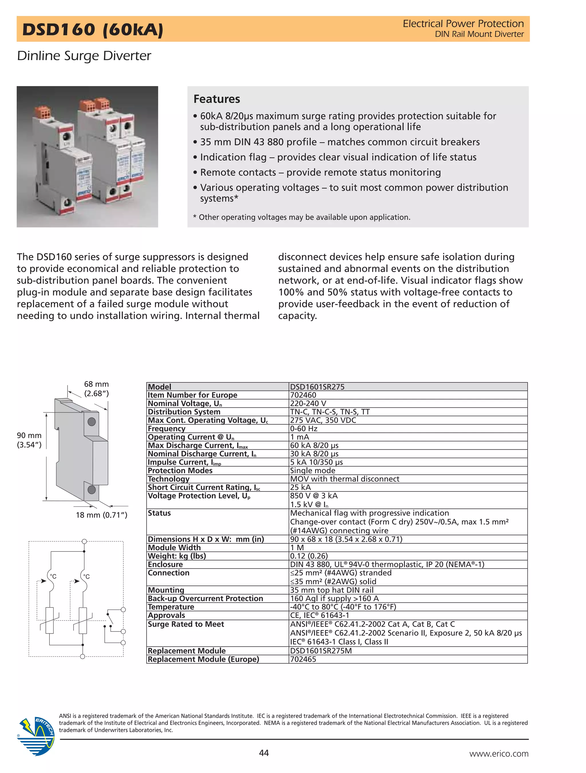 Surge protection erico 2012 | PDF