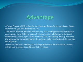 USB Power Strip | PPTX | Computer Peripherals | Computing