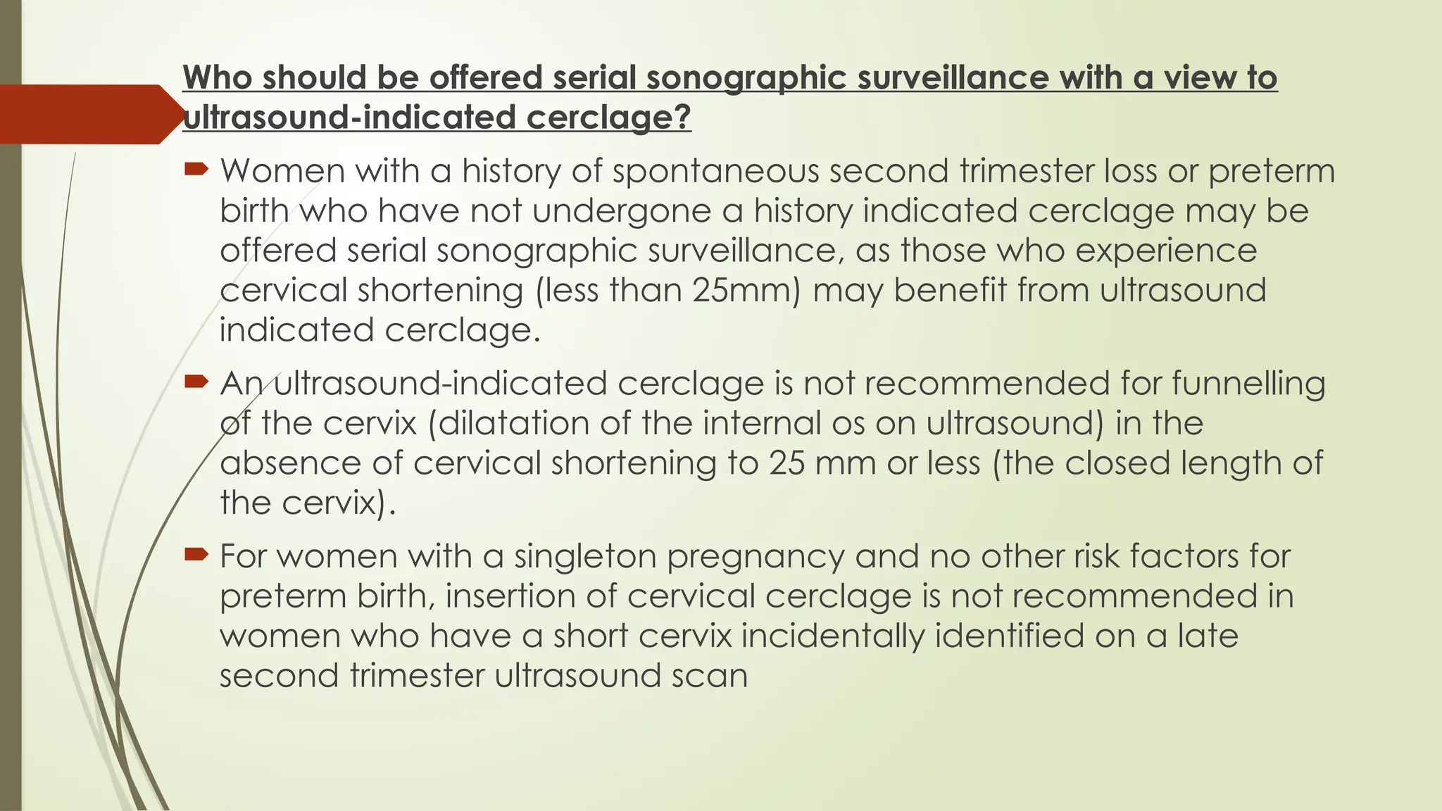 SURGERIES FOR CERVICAL INCOMPETENCE.pptx