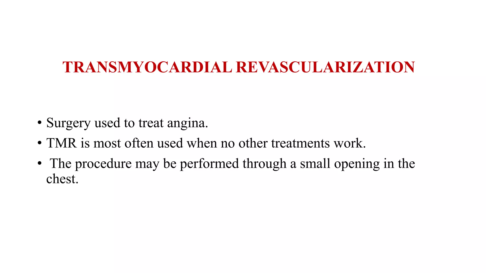 Surgeries involved in cardiology department | PPTX