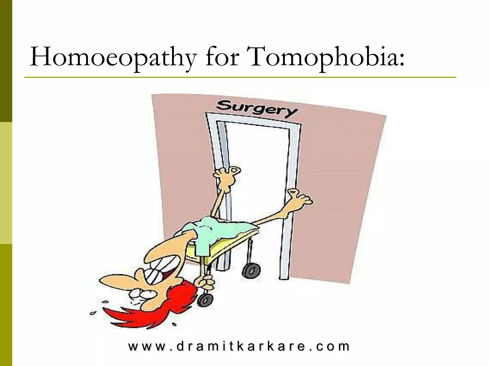 Homeopathy in surgical disorders | PPT