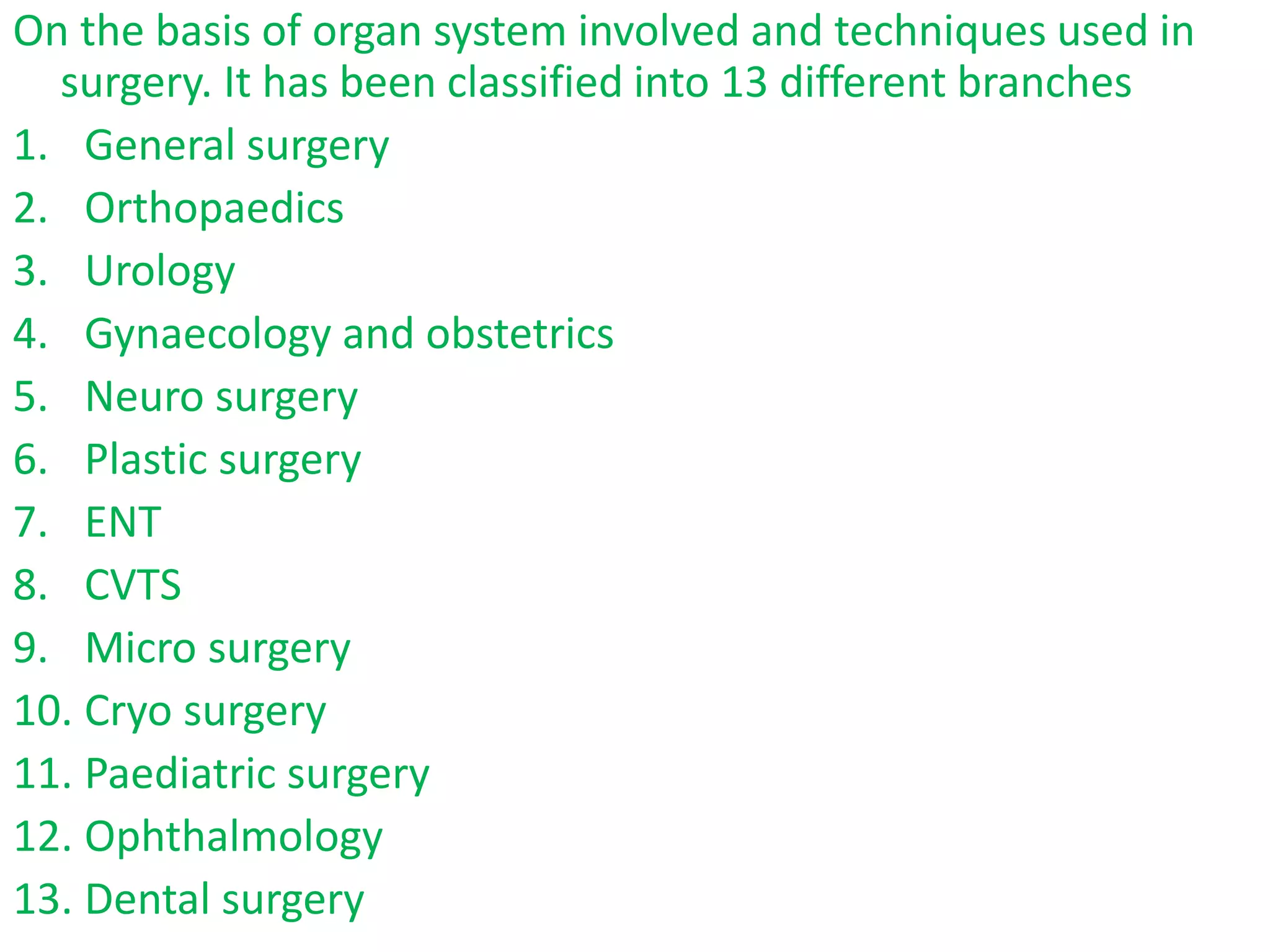 Surgery | PPTX