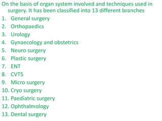 Surgery | PPTX