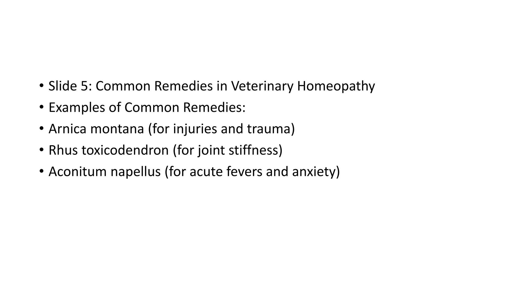 Homeopathic surgeries and cures for Bovine Animals | PPTX