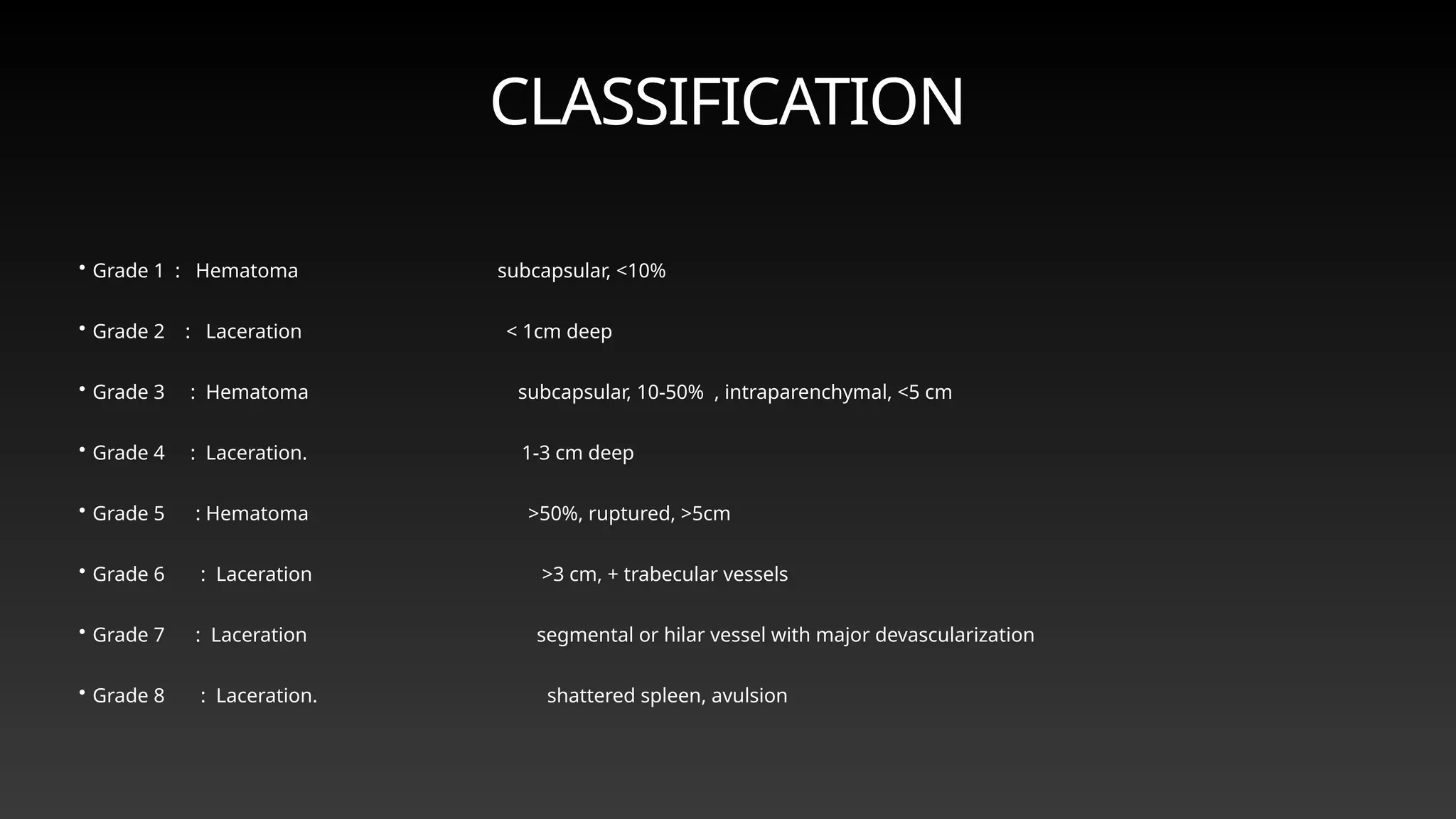 SURGERY.ppt.SPLEEN INJURY HAS MADE EASY IN SLIDES | PPT