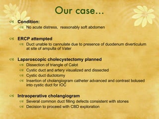 Surgery cholangitis[1] | PPT