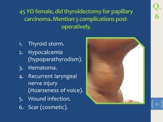 Surgery-Mini-OSCE-All-Past-Years-Questions-Modified. | PDF