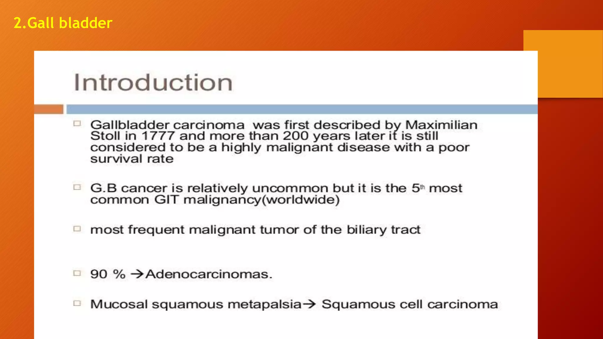 DIFFERENTIAL DIAGNOSIS OF SWELLINGS IN THE RIGHT HYPOCHONDRIUM AND ITS ...
