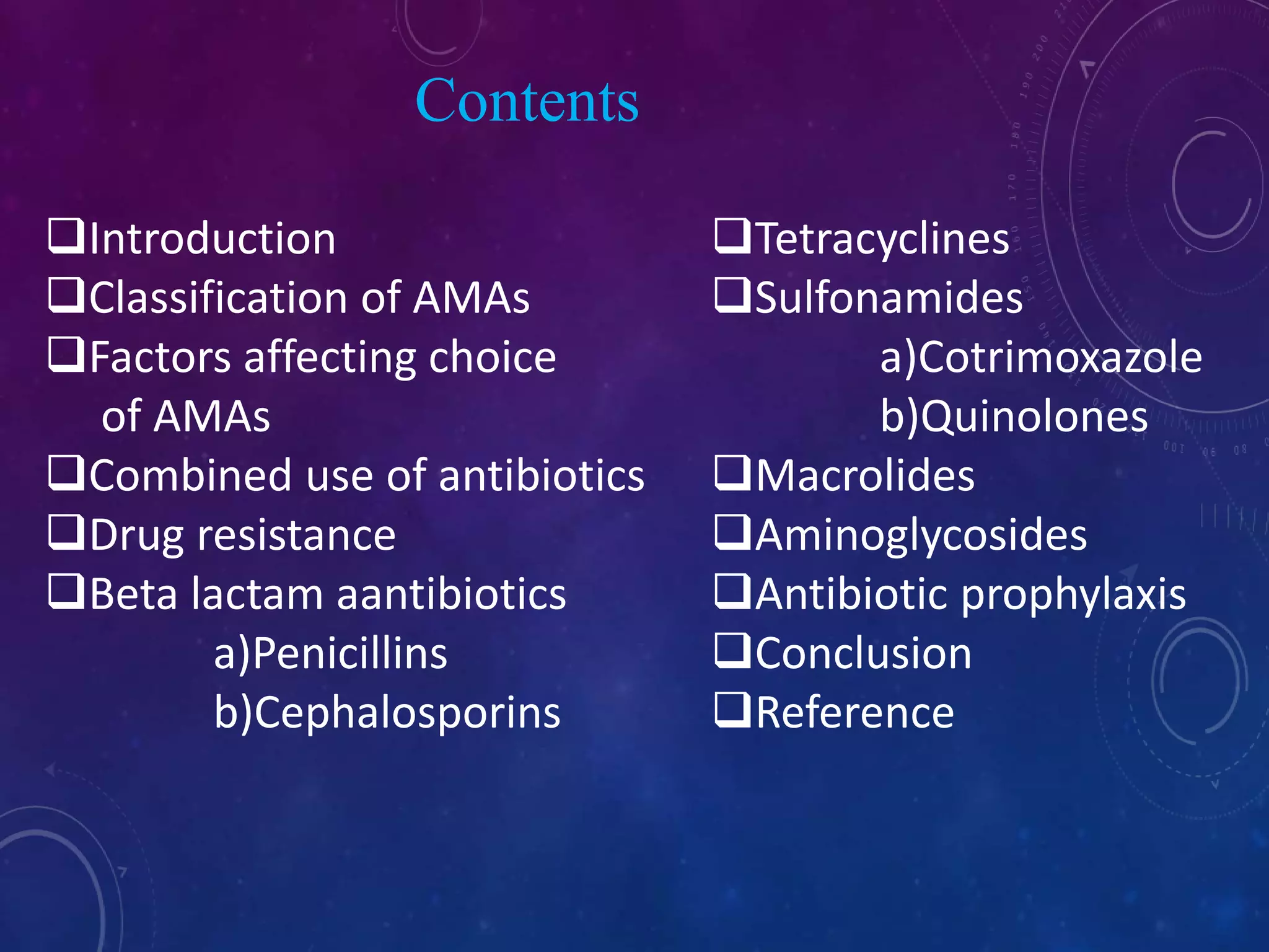 Antibiotics | PPTX