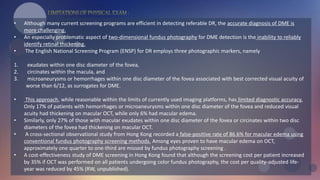 Diabetic Macular Edema (Surgery presentation) | PPTX
