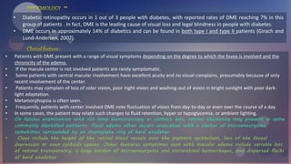 Diabetic Macular Edema (Surgery presentation) | PPTX