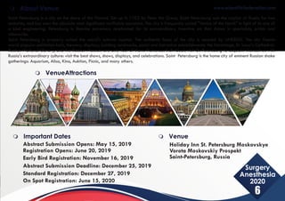 5th World Congress on Surgery & Anesthesia | PPT
