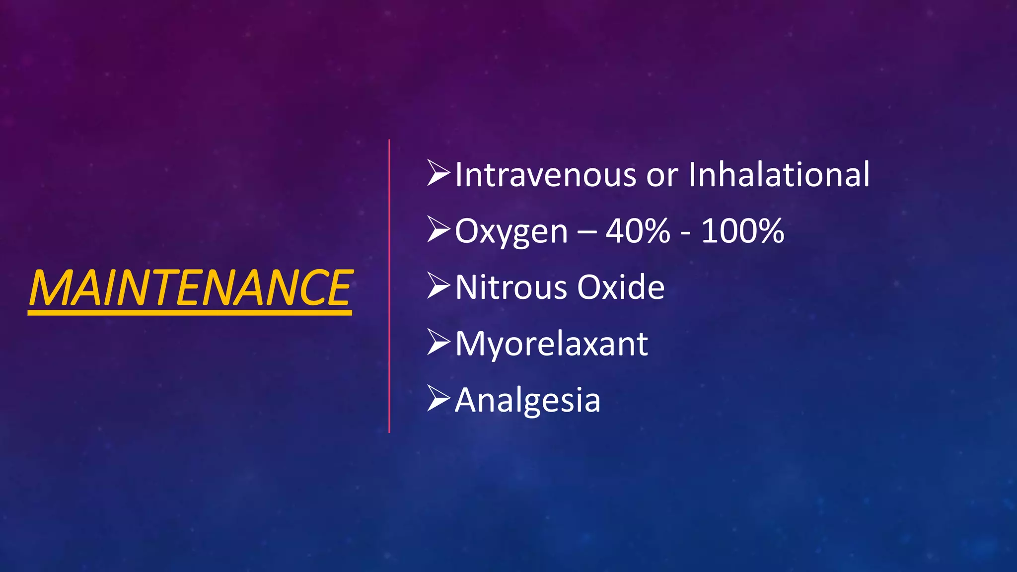 Anesthesia & its types | PPTX