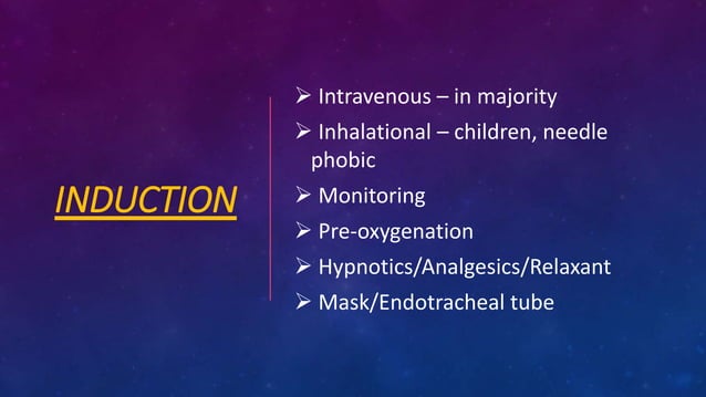 Anesthesia & its types | PPTX