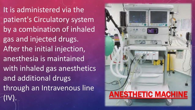 Anesthesia & its types | PPTX