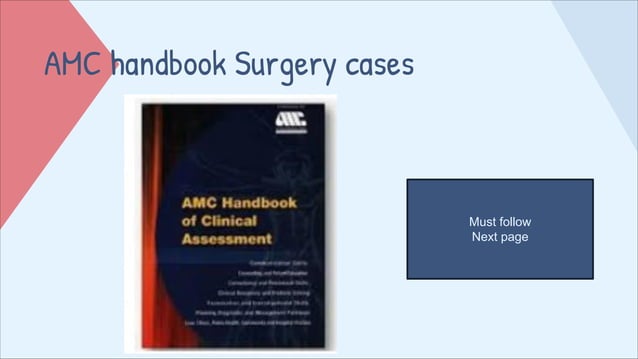 AMC Clinical exam preparation Course ! AMC part 2 notes.pdf