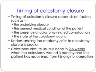 surgery COLOSTOMY GENERAL SURGERY PPT... | PPTX