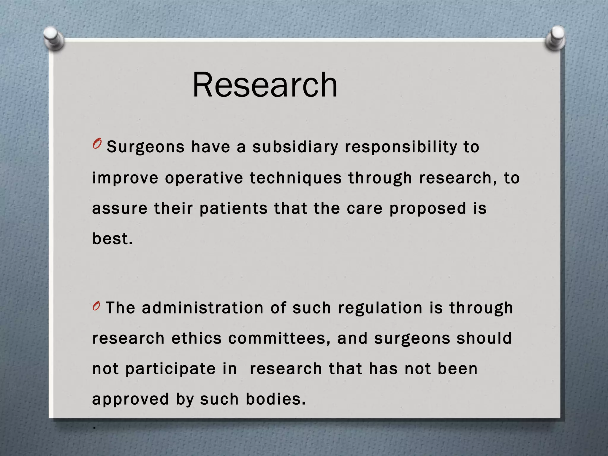 Surgical ethics | PPT