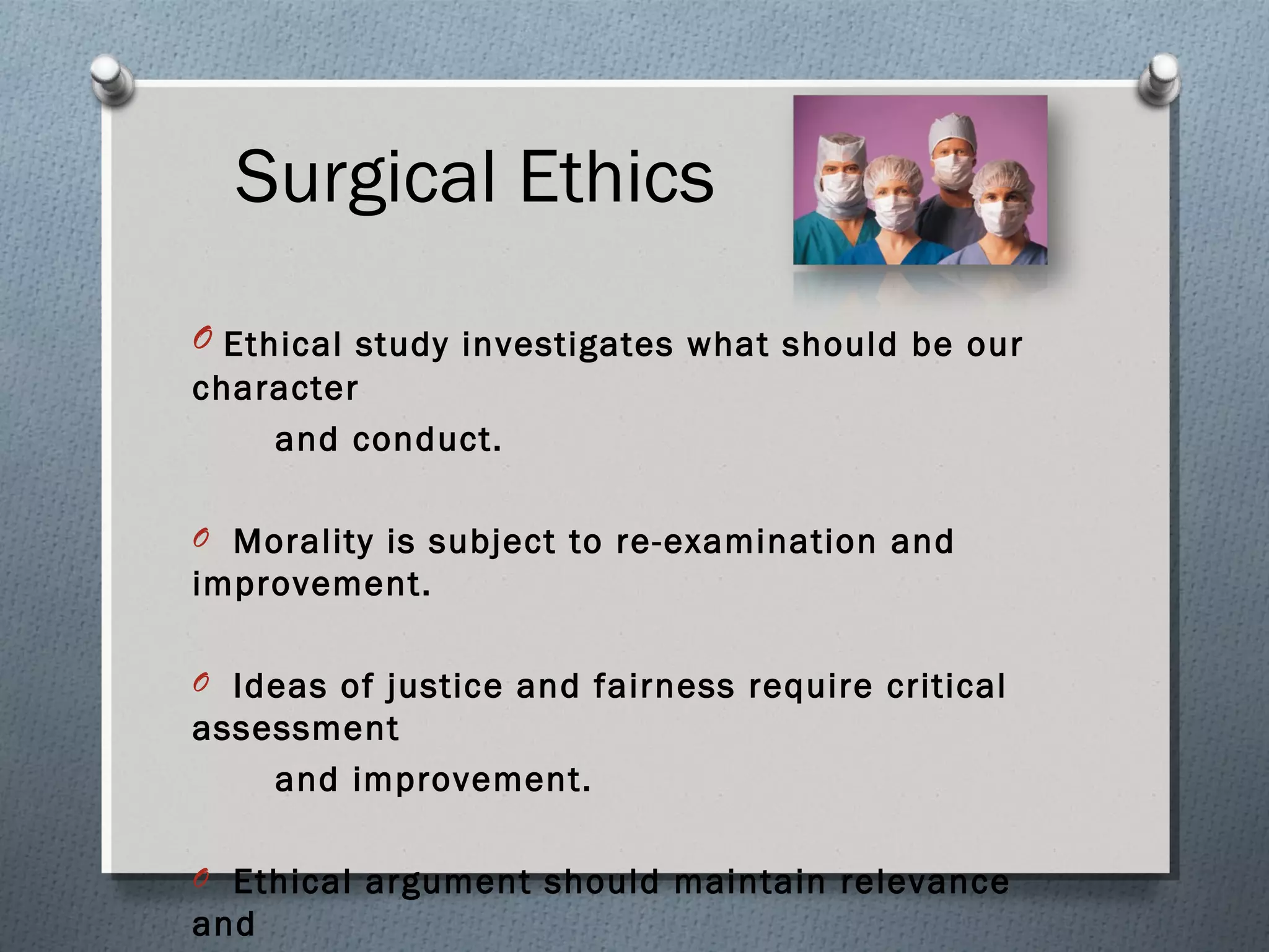 Surgical ethics | PPT