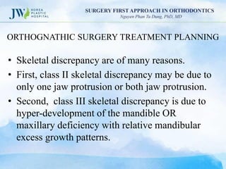 Surgery First Approach In Orthodontics | PDF