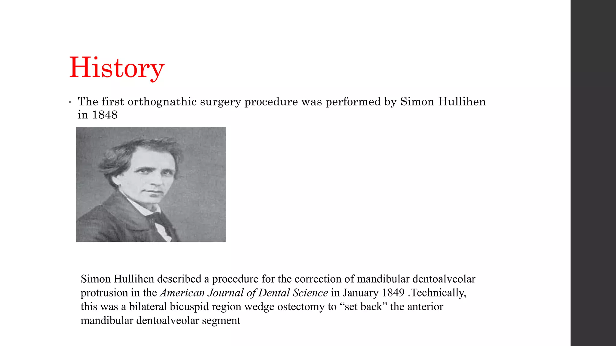 Surgery first orthognathic approach | PPTX