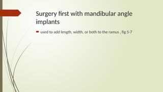 Surgery first in cosmetically driven orthognathic surgery.pptx