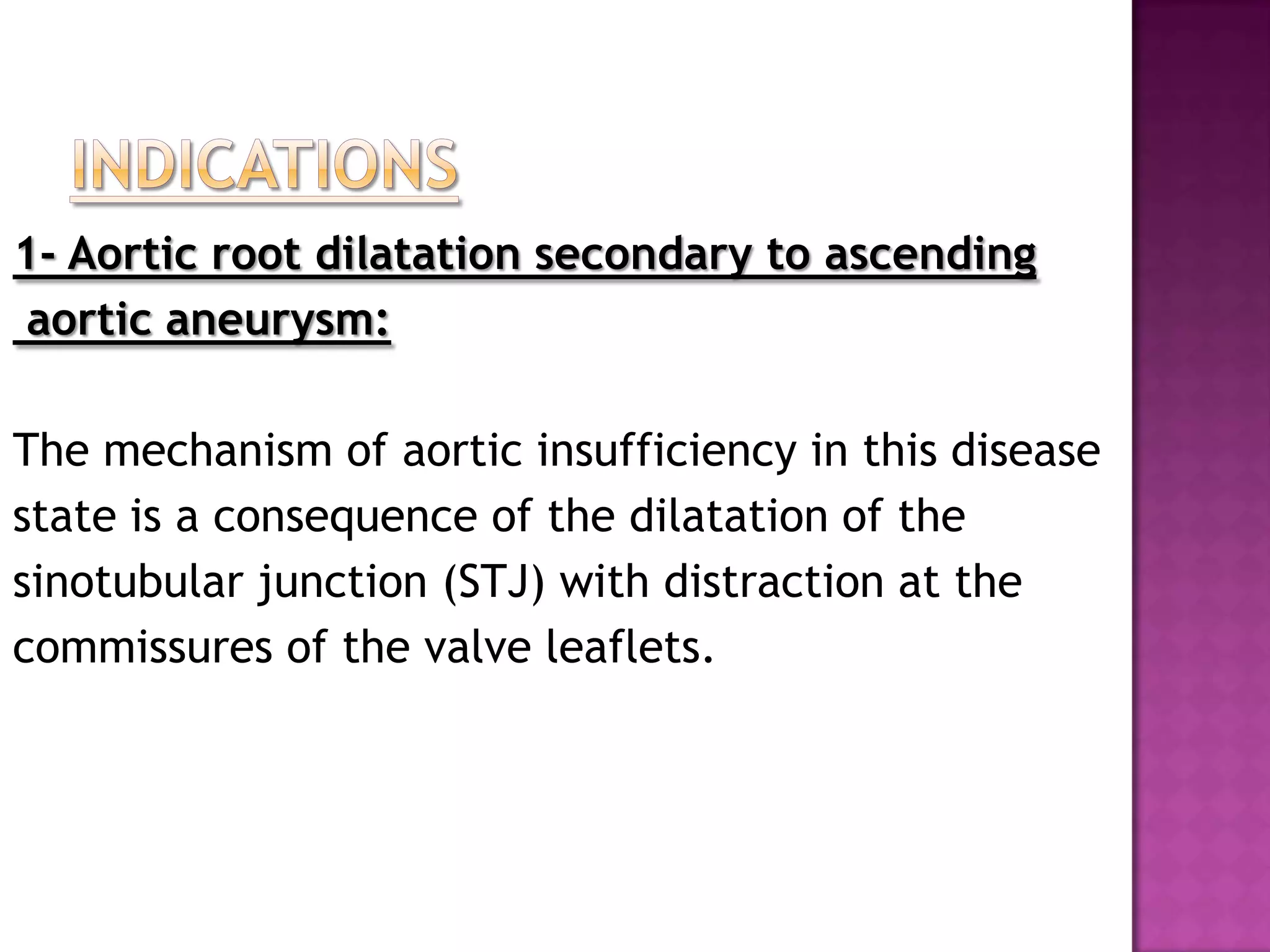 Surgery for aortic root pathologies | PDF