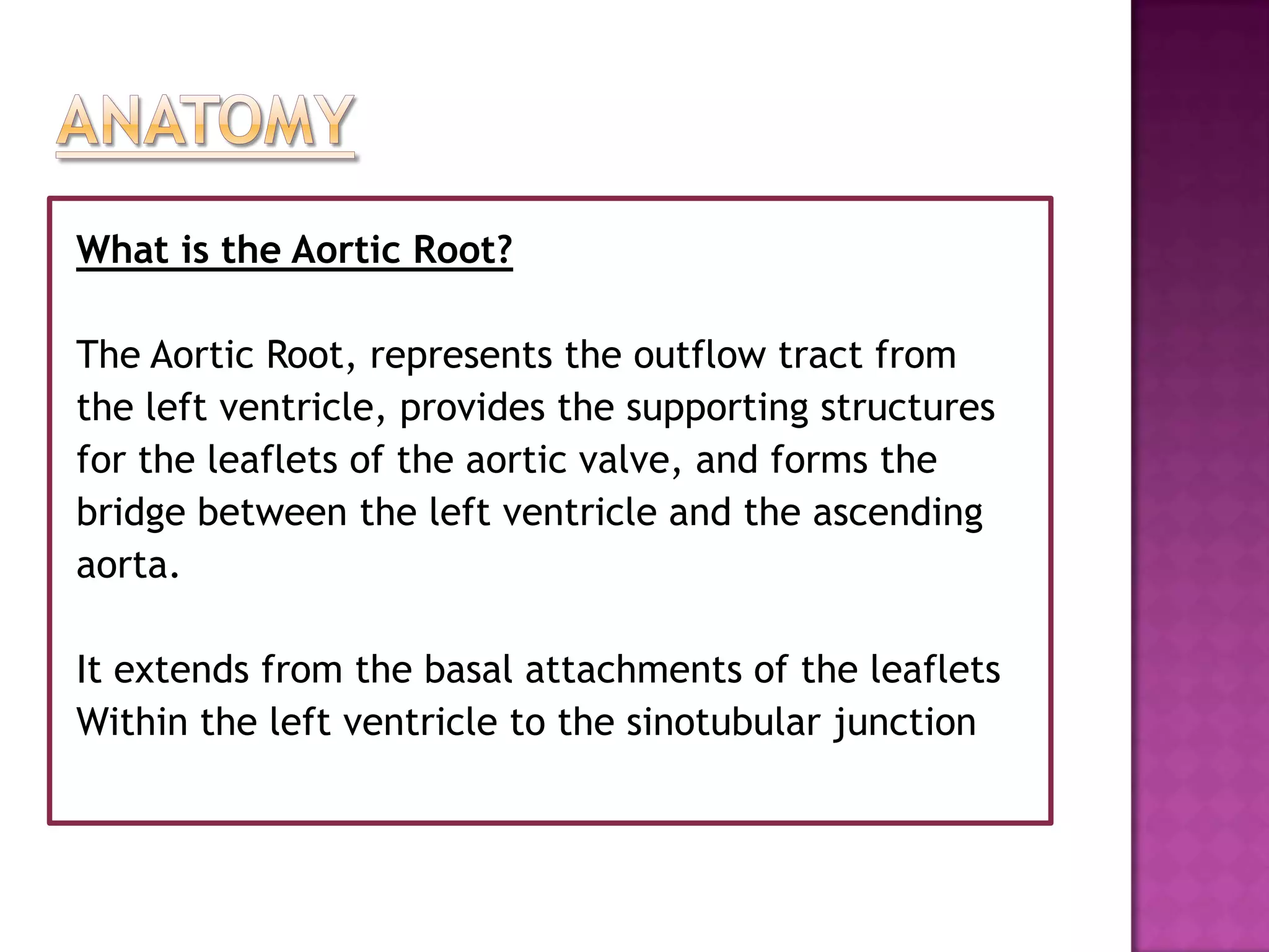 Surgery for aortic root pathologies | PDF