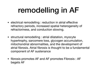 Surgery for atrial fibrillation abhijit presentation | PDF